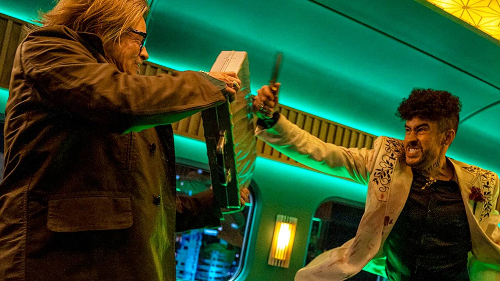 Bullet Train CinemaCon Footage Teases Exciting Opening Action Sequence