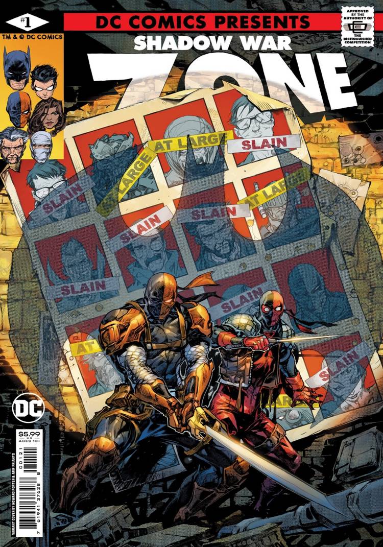 DC Comics Homages Classic Marvel Cover For New Deathstroke Art