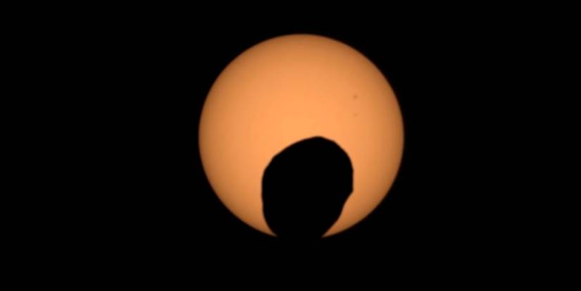 What A Solar Eclipse Looks Like On Mars Revealed By NASA Video