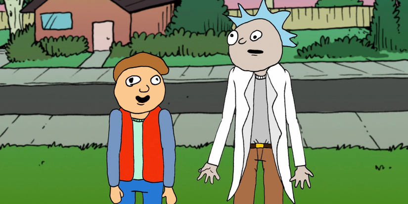 Is Rick And Morty Based On Back To The Future? The Adult Swim Series ...