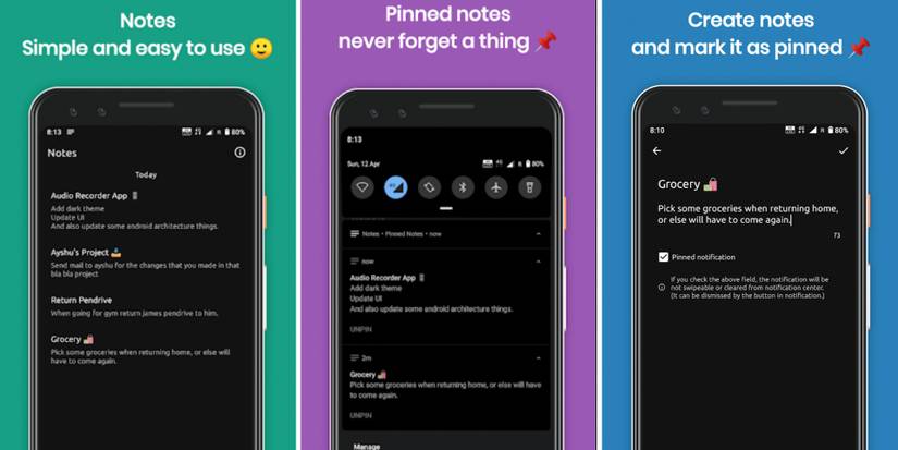 This App Lets You Create And Pin Notes To Android's Notifications Bar