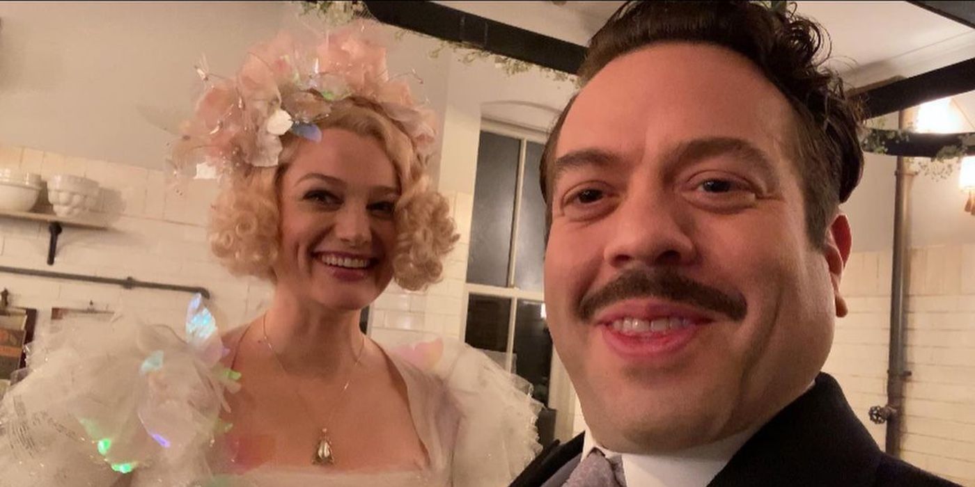 Fantastic Beasts 3 BTS Set Photos Show Jacob & Queenie's Happy Reunion