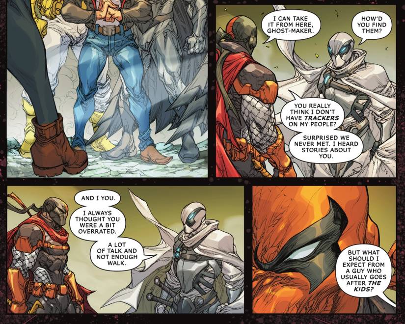 Deathstroke Just Got Roasted Over His Creepiest Habit