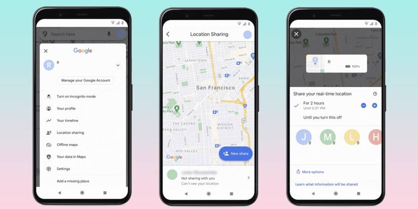 How To Enable Live Location Sharing On Google Maps