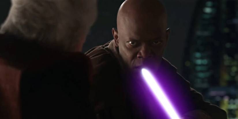 Old Mace Windu Takes Out Boba Fett In Star Wars Spinoff Fan Art