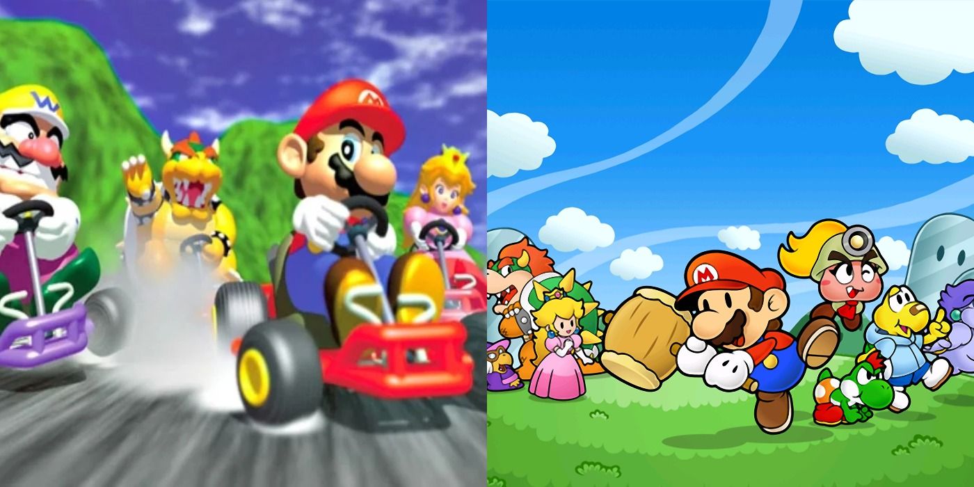10 Best Mario Spin-Off Games, According To Ranker