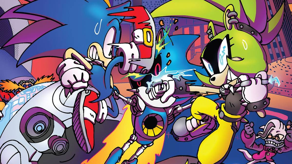 Sonic's Biggest Battle Royal Explodes Next Month in Monumental 50th Issue
