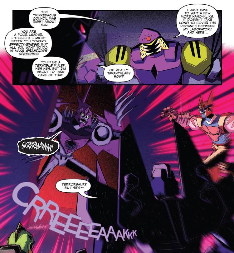 tarantulas beast wars comic