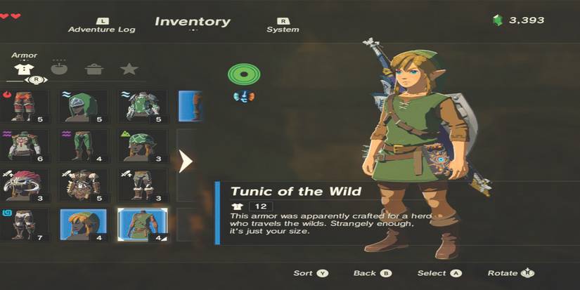 10 Best Armor Sets In Zelda: BotW
