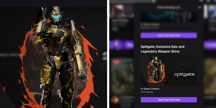 Splitgate: How to Get The Free Twitch Epic & Legendary Skins
