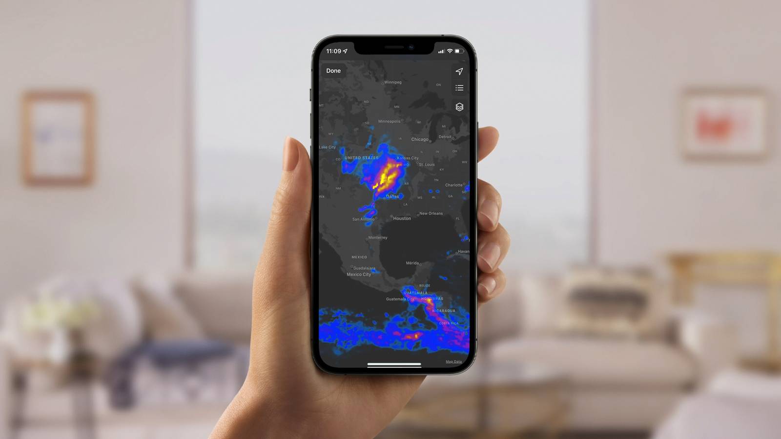 Your iPhone Has An Inbuilt Weather Maps Feature – Here's How To Use It