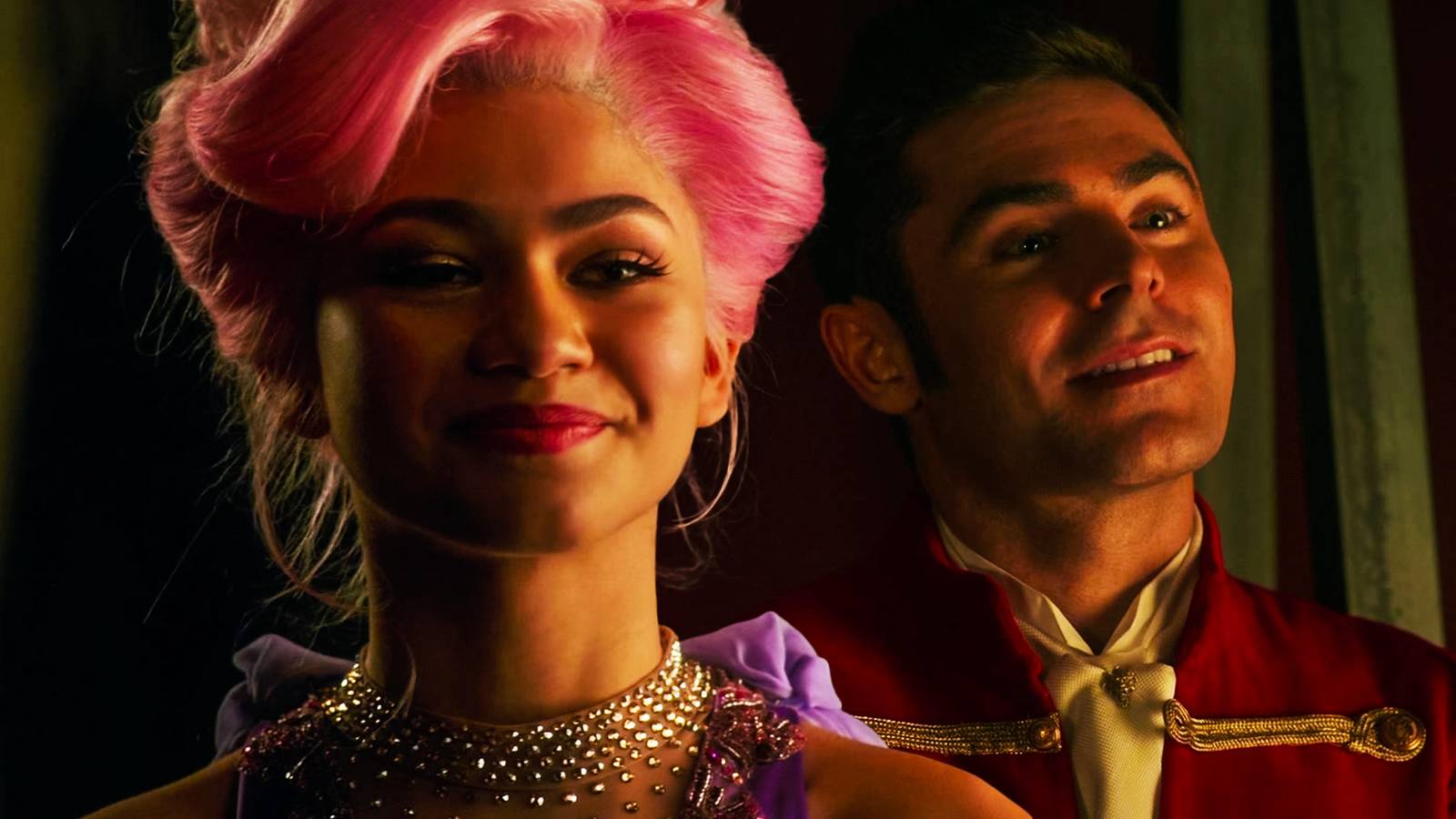 El Gran Showman Zendaya Cabello Rosa