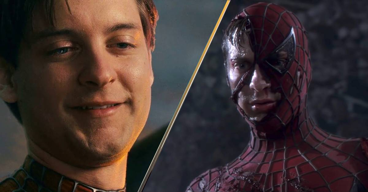 Tobey Maguire Llorando Spiderman Figura SH Figuarts Del Spider Man De