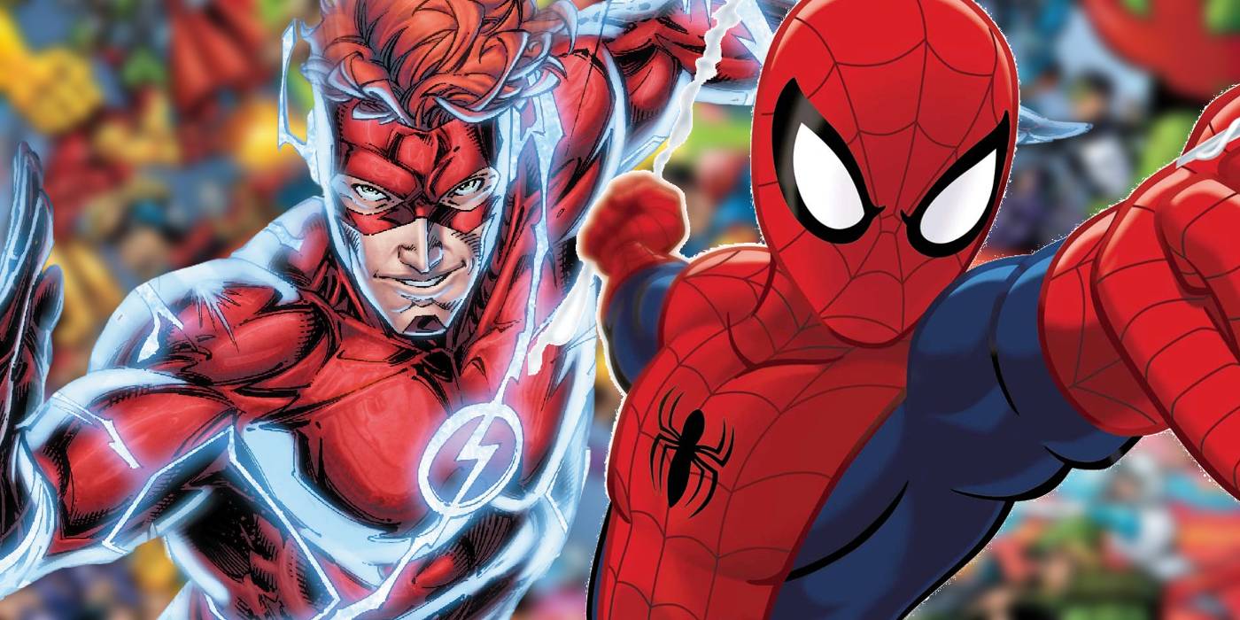 Flash & Spider-Man Get Terrifying Costume Redesigns in Haunting AI Art