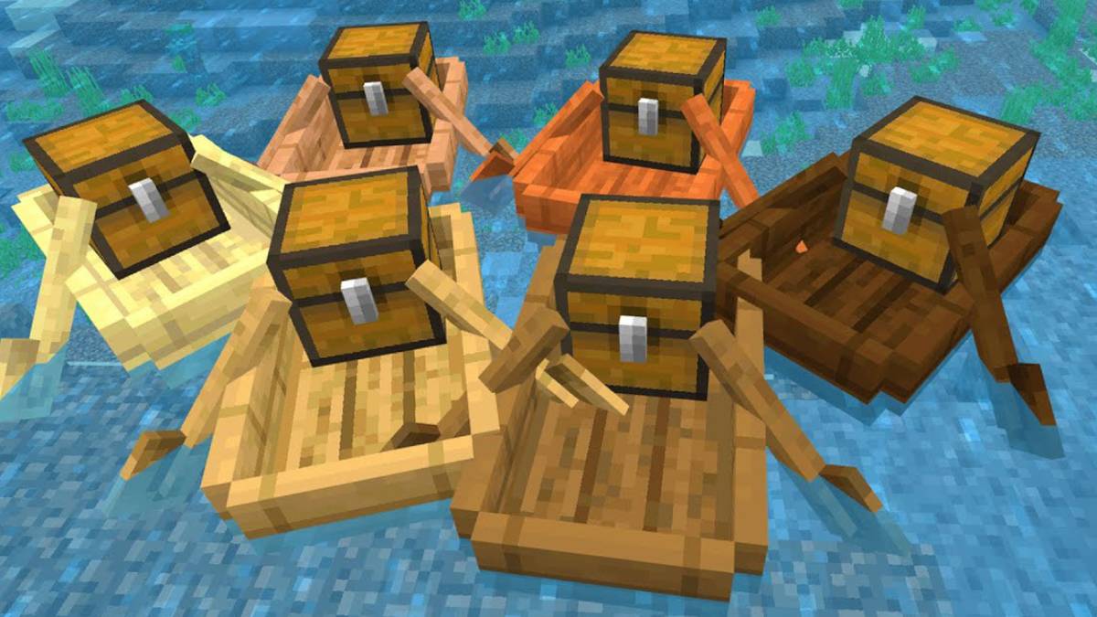 How to Make a Boat with a Chest in Minecraft