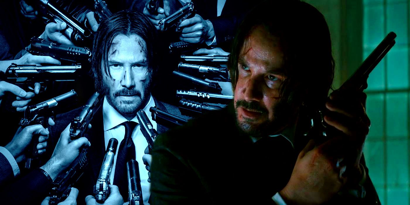 John Wick: Every Kind Of Weapon Keanu Reeves' Assassin Uses In The Movies
