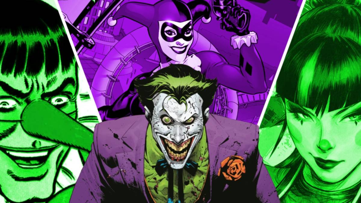 Joker's Wildly Different Eras Are Perfectly Defined by His Sidekicks