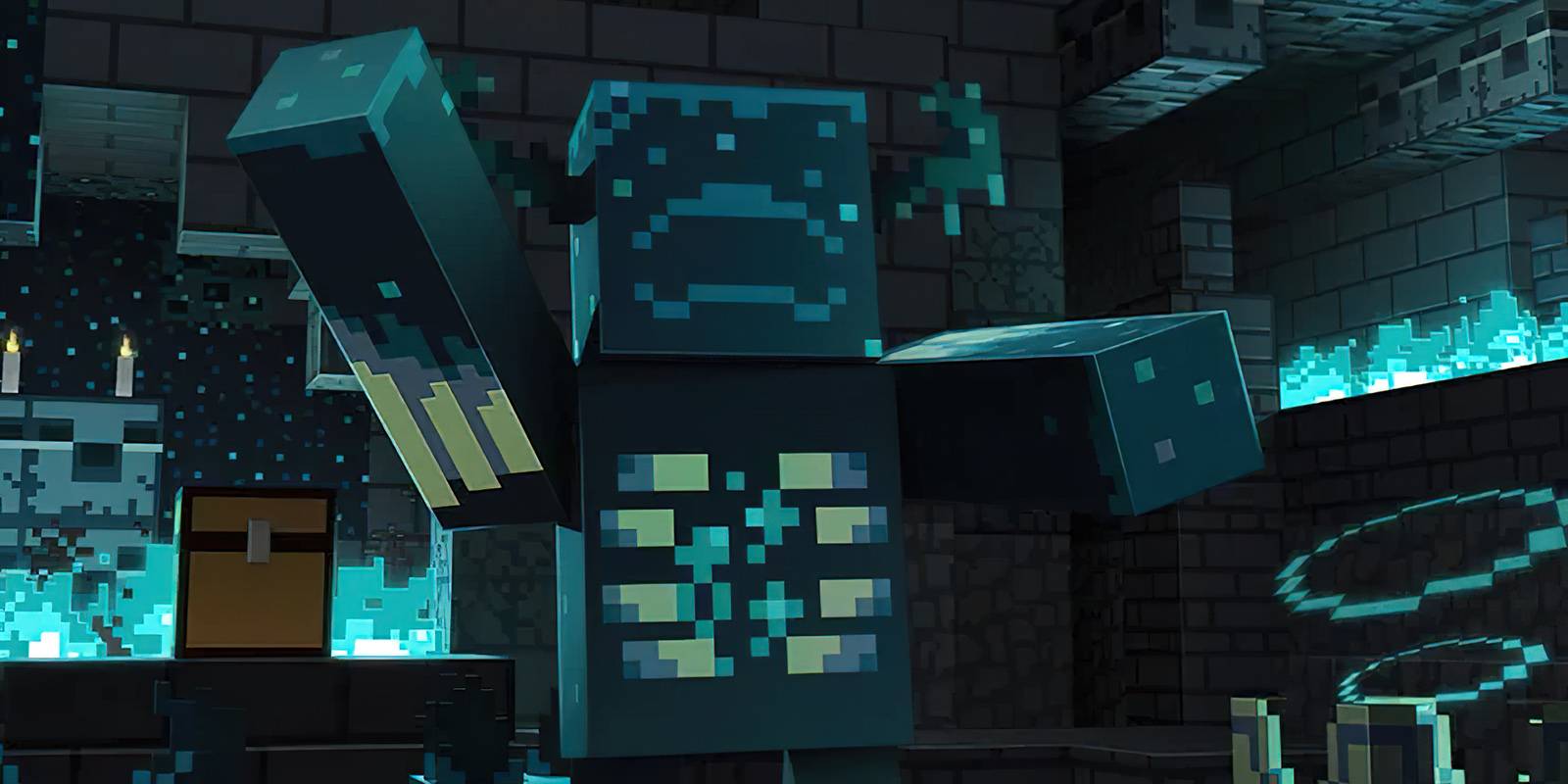 Minecraft Fan's Texture Pack Warden Adds New Horror To Wild Update