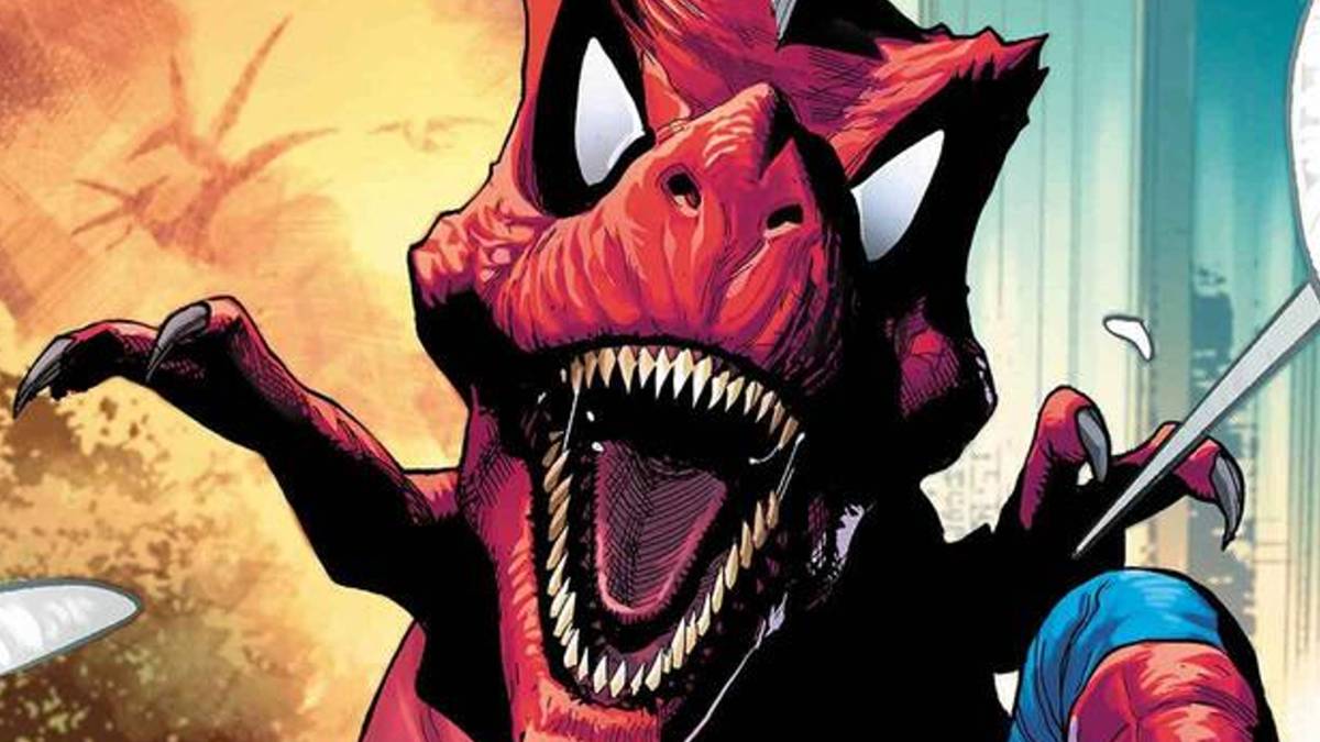Spider-Man Becomes a Dinosaur With Epic New Spider-Verse Hero