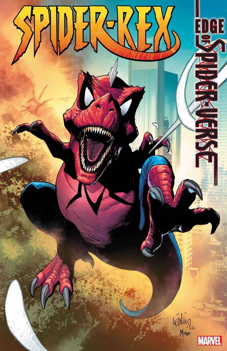 Spider-Man Becomes a Dinosaur With Epic New Spider-Verse Hero