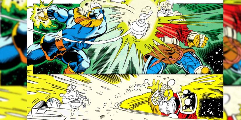 Thanos vs Odin's Only Fight Is Marvel's Ultimate Powerhouse Battle