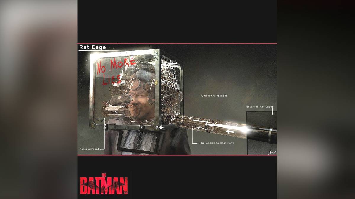 The Batman Concept Art Reveals Even More Deranged Riddler Torture Traps