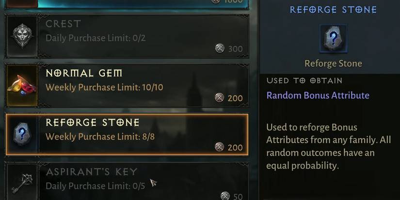 How to Get Reforge Stones in Diablo Immortal