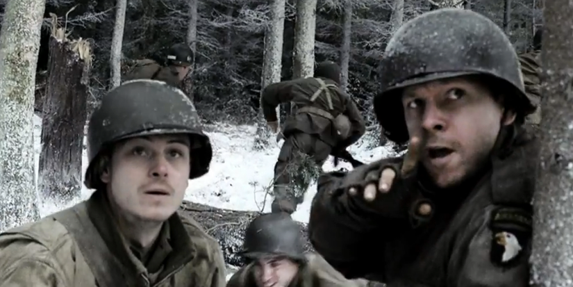 Band Of Brothers: Why The Plane Shot Their Own Men In "Bastogne"