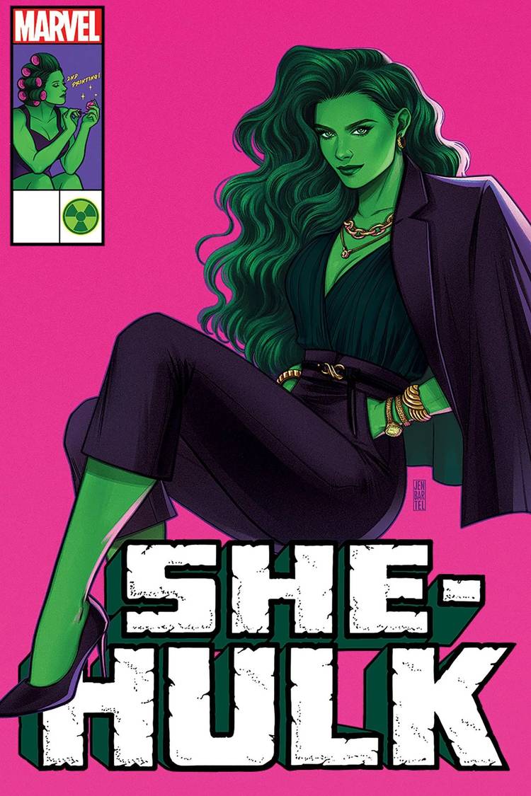She-Hulk's Official Cover Art Is a Gift to Marvel Cosplayers