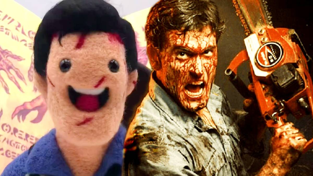 Evil Dead's Ash Brought To Life As Adorable Felt Puppet