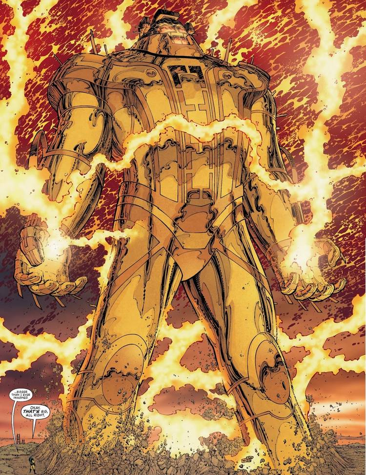 This Avengers Art Is the Only Way to Understand the Celestials' True Size