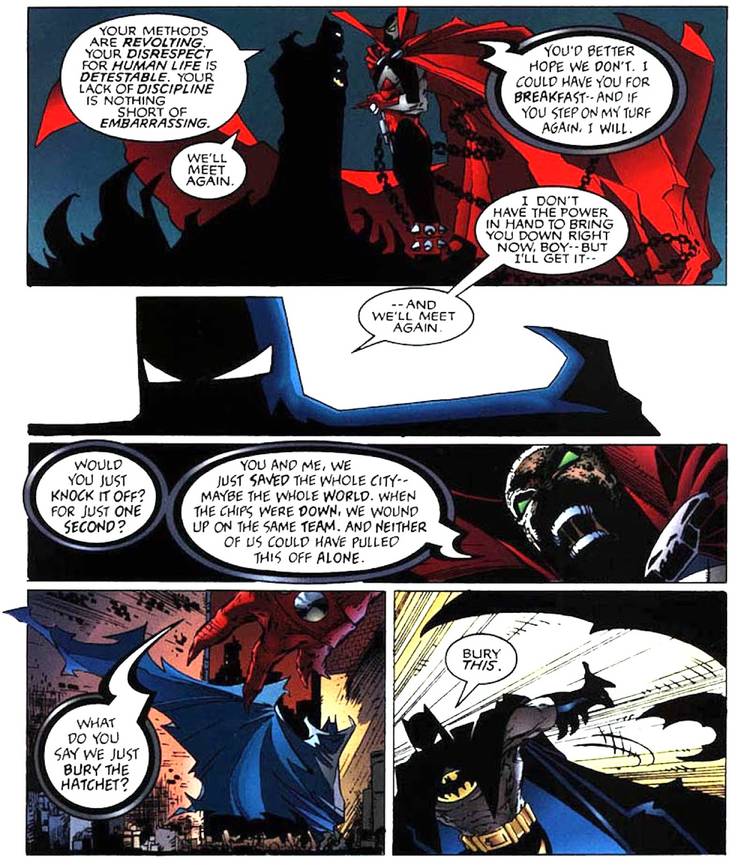 Batman & Spawn To Settle Their Brutal '90s Feud in New Crossover