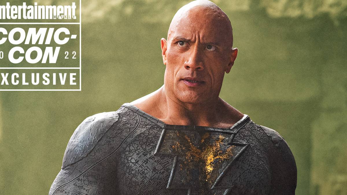 Black Adam Image Is Best Look Yet At Dwayne Johnson in Full Costume
