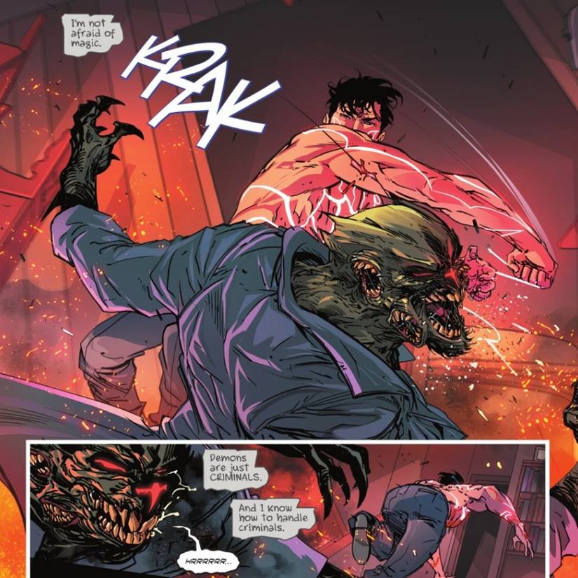 Batman Has The Perfect Way of Fighting Magical Enemies