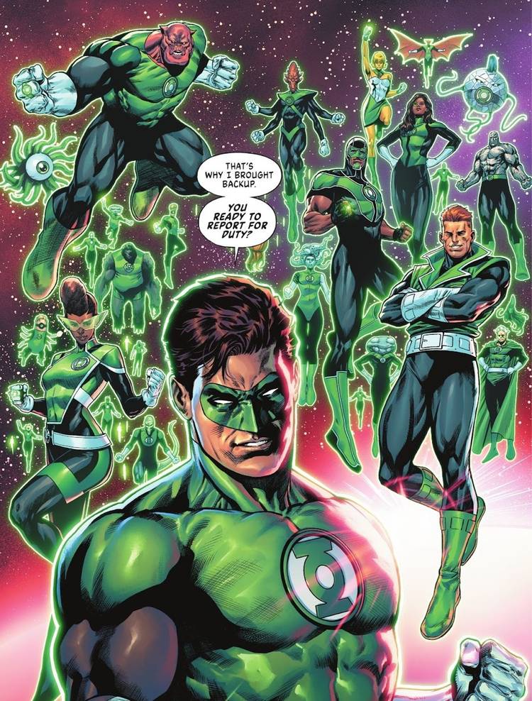 The Green Lantern Corps Just Officially Replaced DC's Justice League