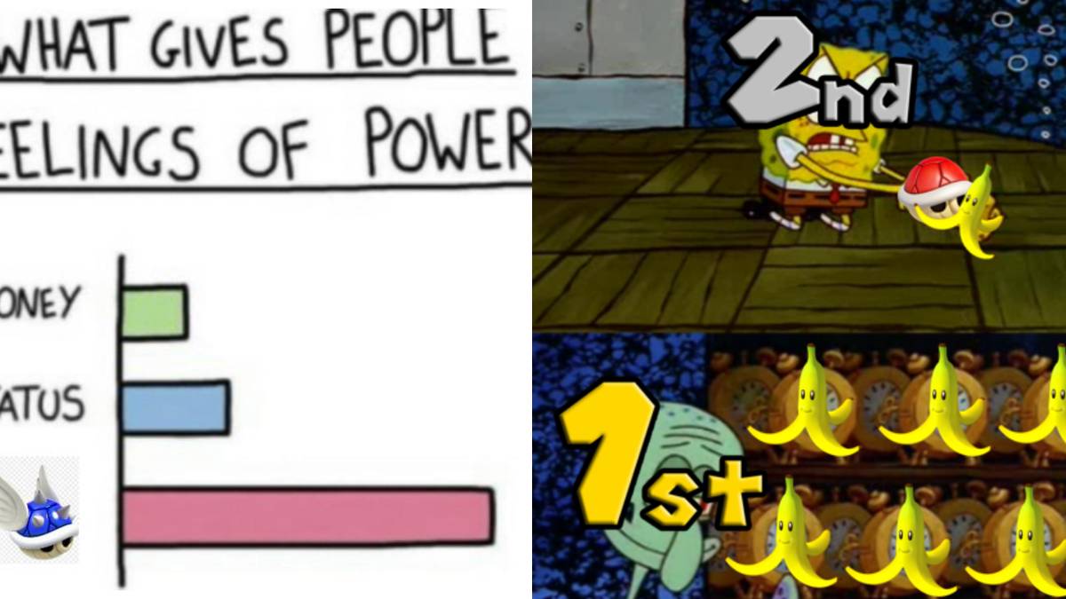 Spongebob Mario Kart Memes SpongeBob In Mario Kart 8 Deluxe By Jittqs
