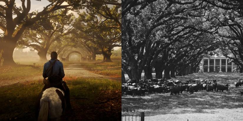 How RDR2's Locations Compare To Real Life With 8K & Ray Tracing