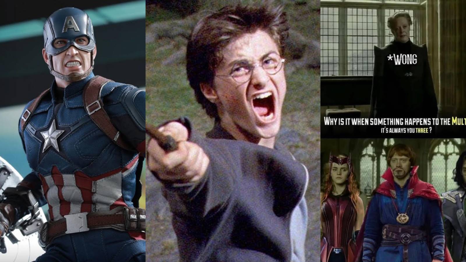 10 Hilarious Harry Potter & Marvel Mashup Memes
