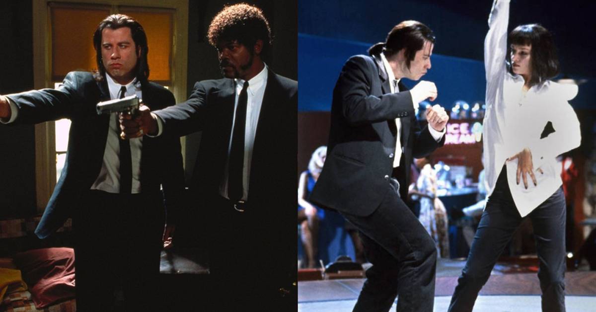 Pulp Fiction Jules Et Vincent Guns Pulp Fiction Jules Vincent Gun Aim