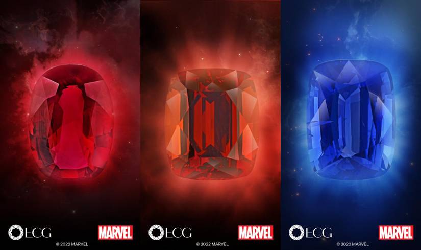 Marvel Unveils Infinity Collection of Gemstones At SDCC 2022