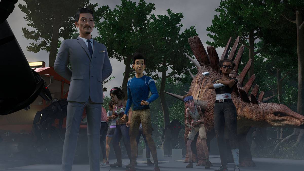 Meet Mr. Kon In Jurassic World: Camp Cretaceous Season 5 [EXCLUSIVE CLIP]