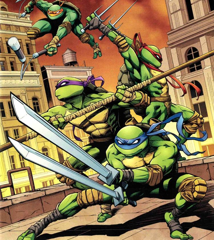 The Teenage Mutant Ninja Turtles' Weapons Prove Splinter Has a Favorite