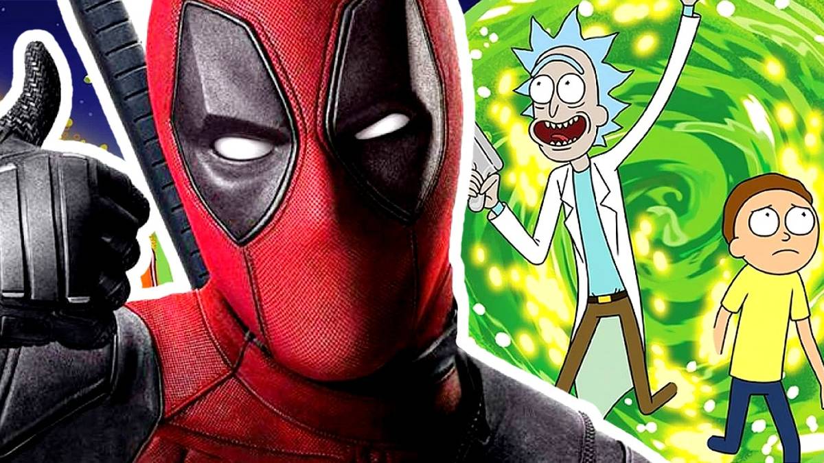 Rick & Morty/Deadpool Crossover Art Mocks Wade Wilson's 90s Design