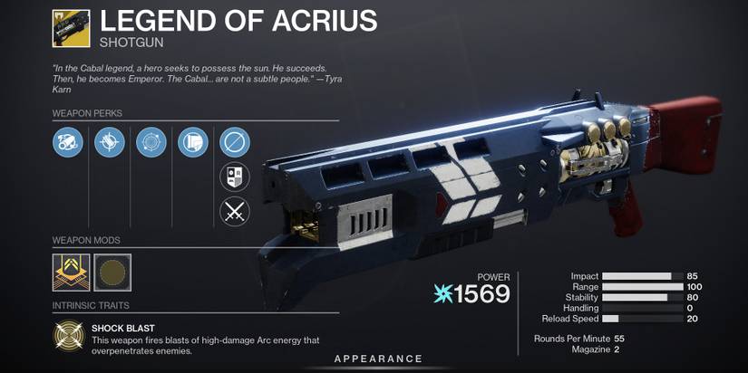 Destiny 2: How To Get Legend of Acrius (Exotic Heavy Shotgun)