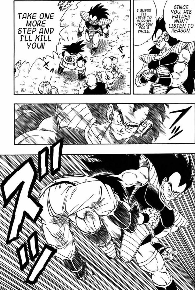 Goku’s First Fight with Raditz Foreshadows His Death
