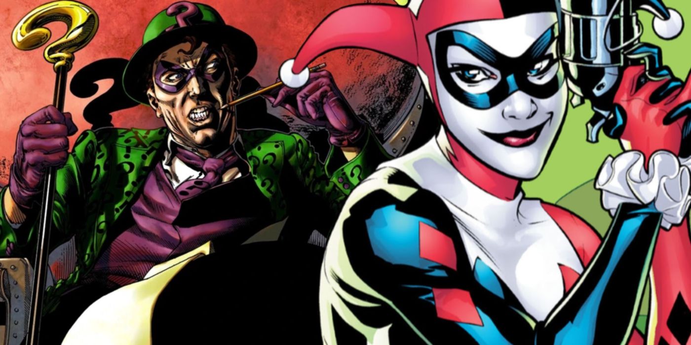 Riddler Harley Quinn Fan Art