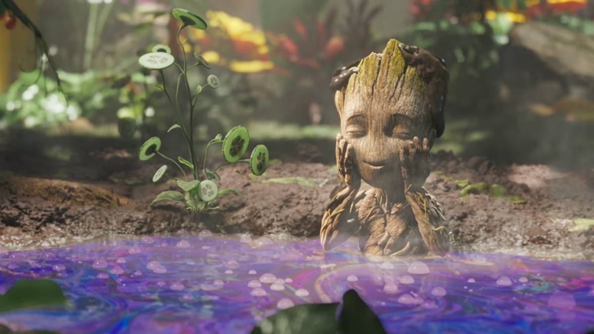 Baby Groot Treats Himself To Spa Day In New I Am Groot Show Image