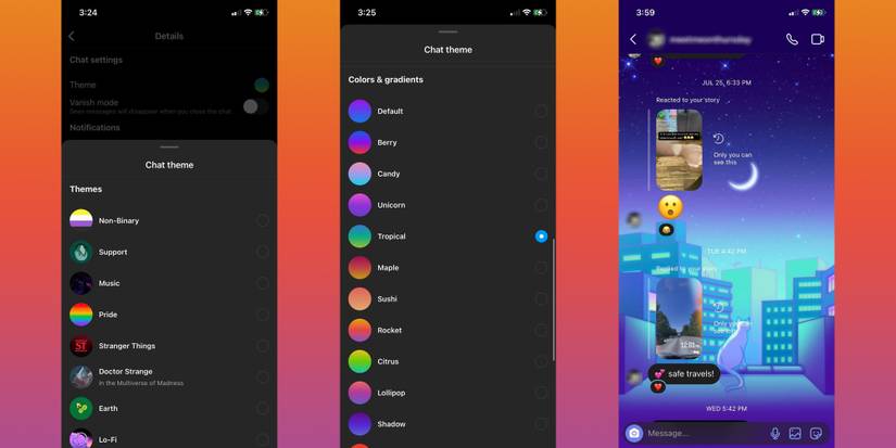 How To Change The Background Of Your Instagram DMs