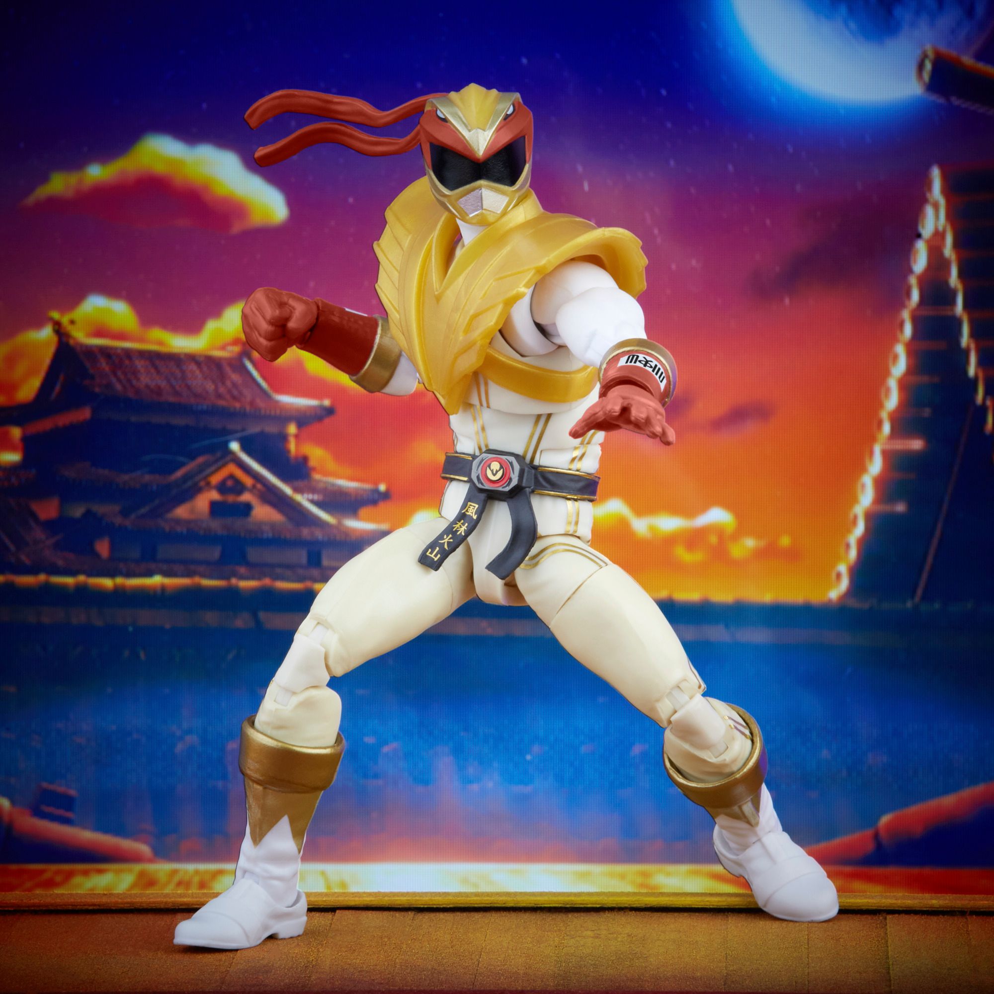 Power Rangers x Street Fighter RYU Crimson Hawk Figure Revealed [EXCLUSIVE]
