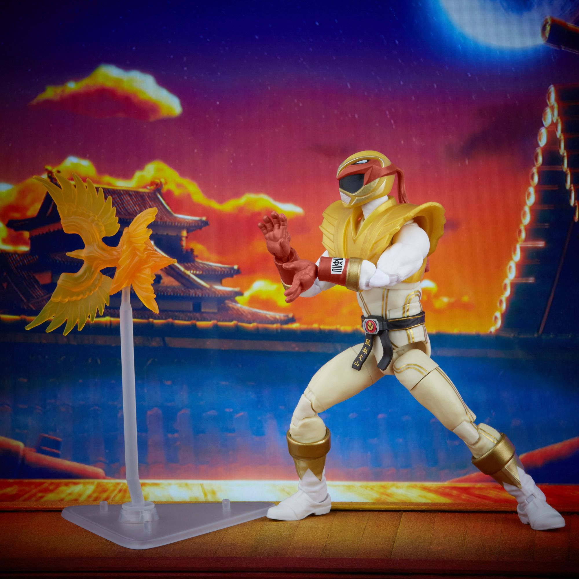 Power Rangers x Street Fighter RYU Crimson Hawk Figure Revealed [EXCLUSIVE]